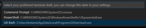 How to Change VS Code's Integrated Terminal to Git Bash - WP For The Win